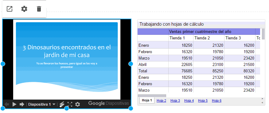 Curso gratis de Google Drive. aulaClic. 16 - Sitios de Google
