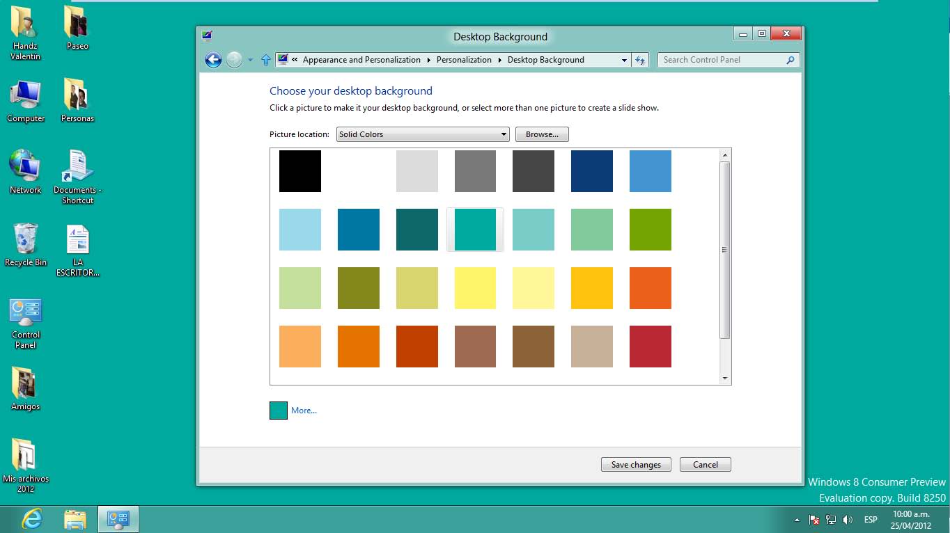 Curso gratis de Guía Windows 8. aulaClic. 7 - Personalizar Windows 8